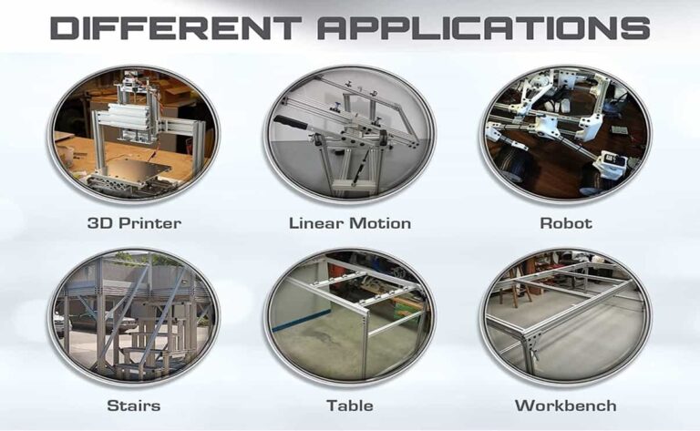 Buy Aluminium profile 2040 V Slot extrusion for 3d printer machine