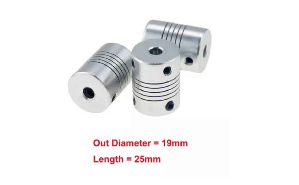 Flexible coupling 5x8mm best flexible shaft for motor