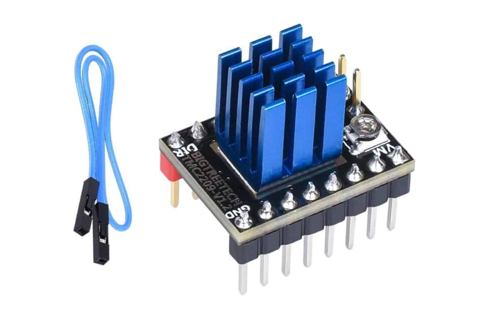 Tmc 2209 Driver V1 2 For Stepper Motor Bigtreetech For 3d Printer Machine