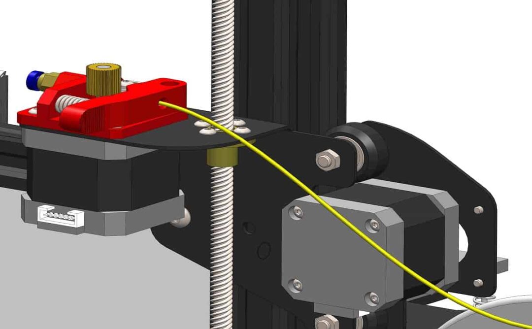 High Quality MK8 Extruder Frame Mount for 2040 Profile 3D Printer