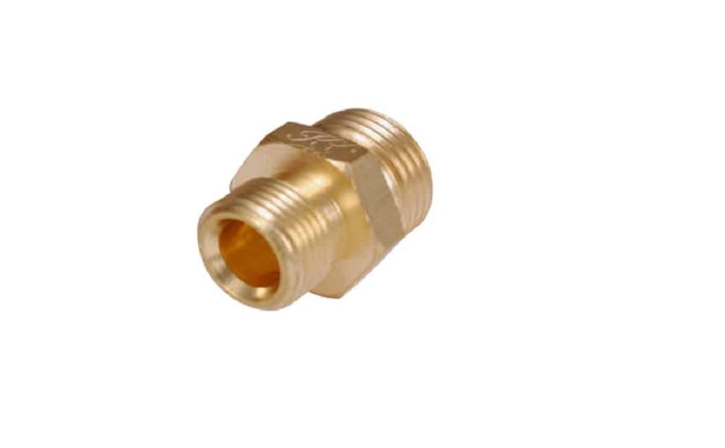 Buy Brass Hex Nipple Compression Pipe Fitting Reducer