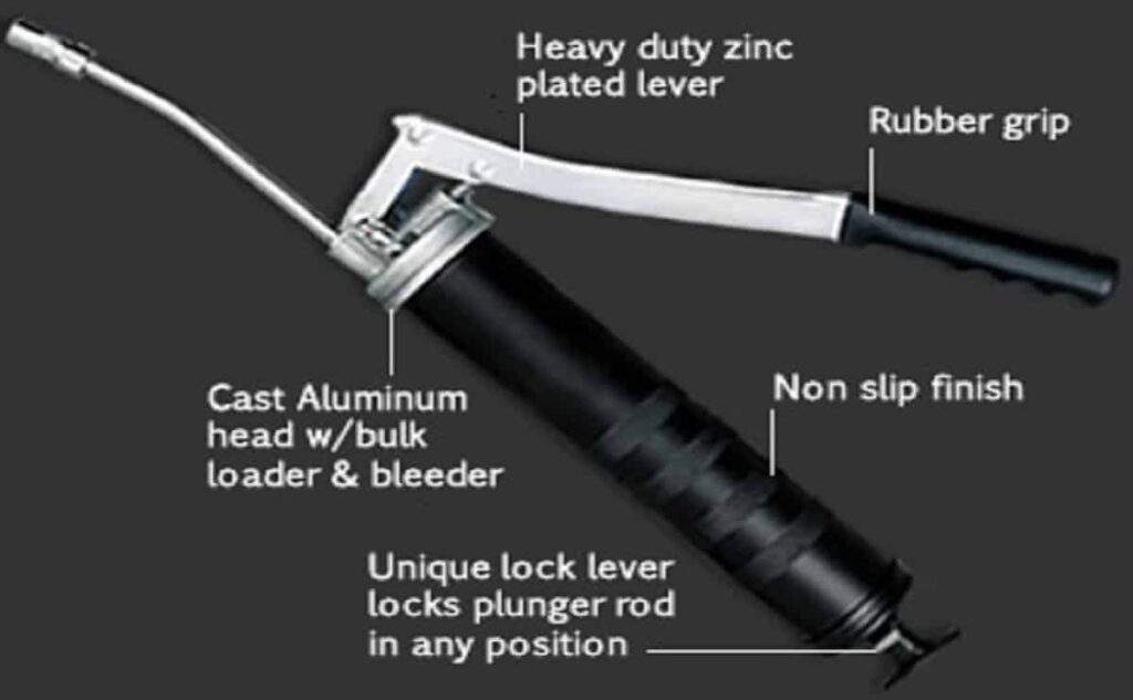 Buy Grease gun hand held lever type grease gun from Eastman brand