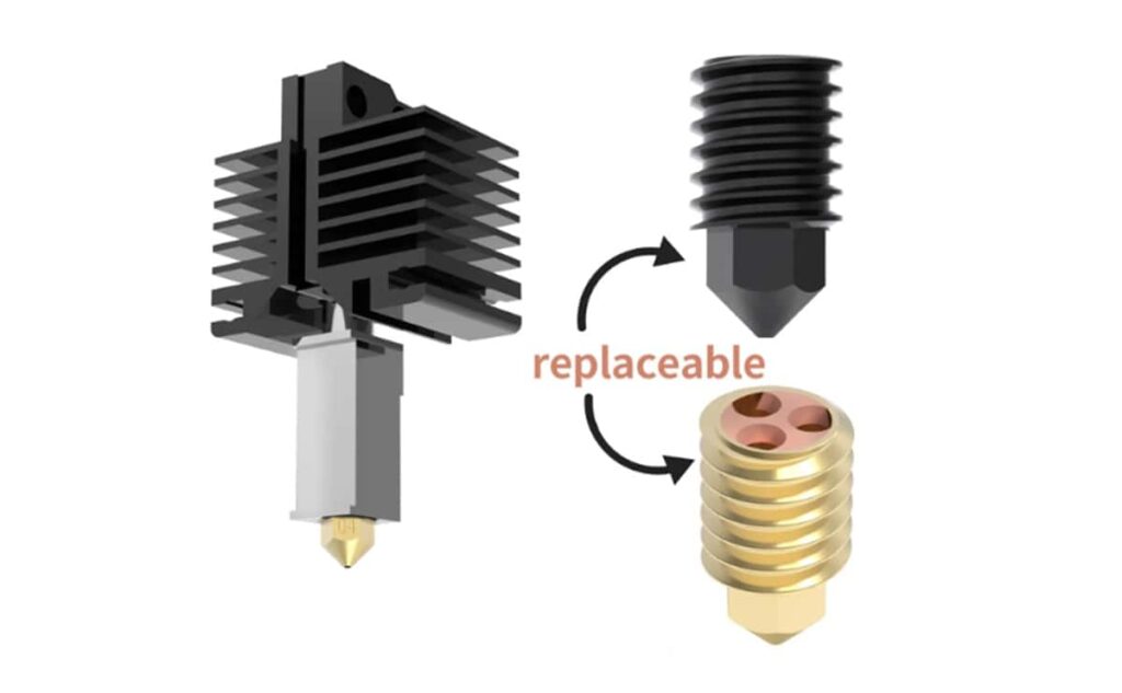 Bambu Lab CHT Nozzle | New 0.4/0.6/0.8mm Brass Nozzle in India - 3D ...